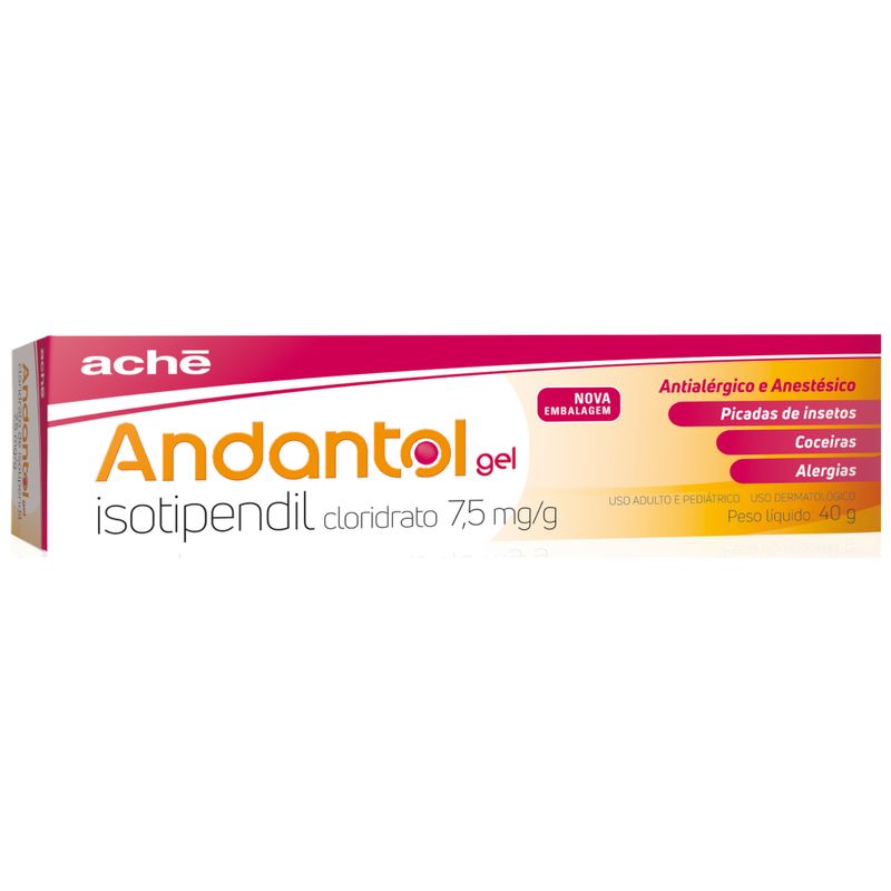 Andantol 40g Gel Dermatológico - Extrafarma